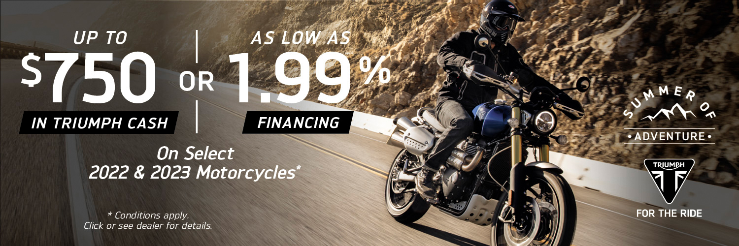Triumph Promotions | Boise Triumph Motorcycles | Meridian, ID